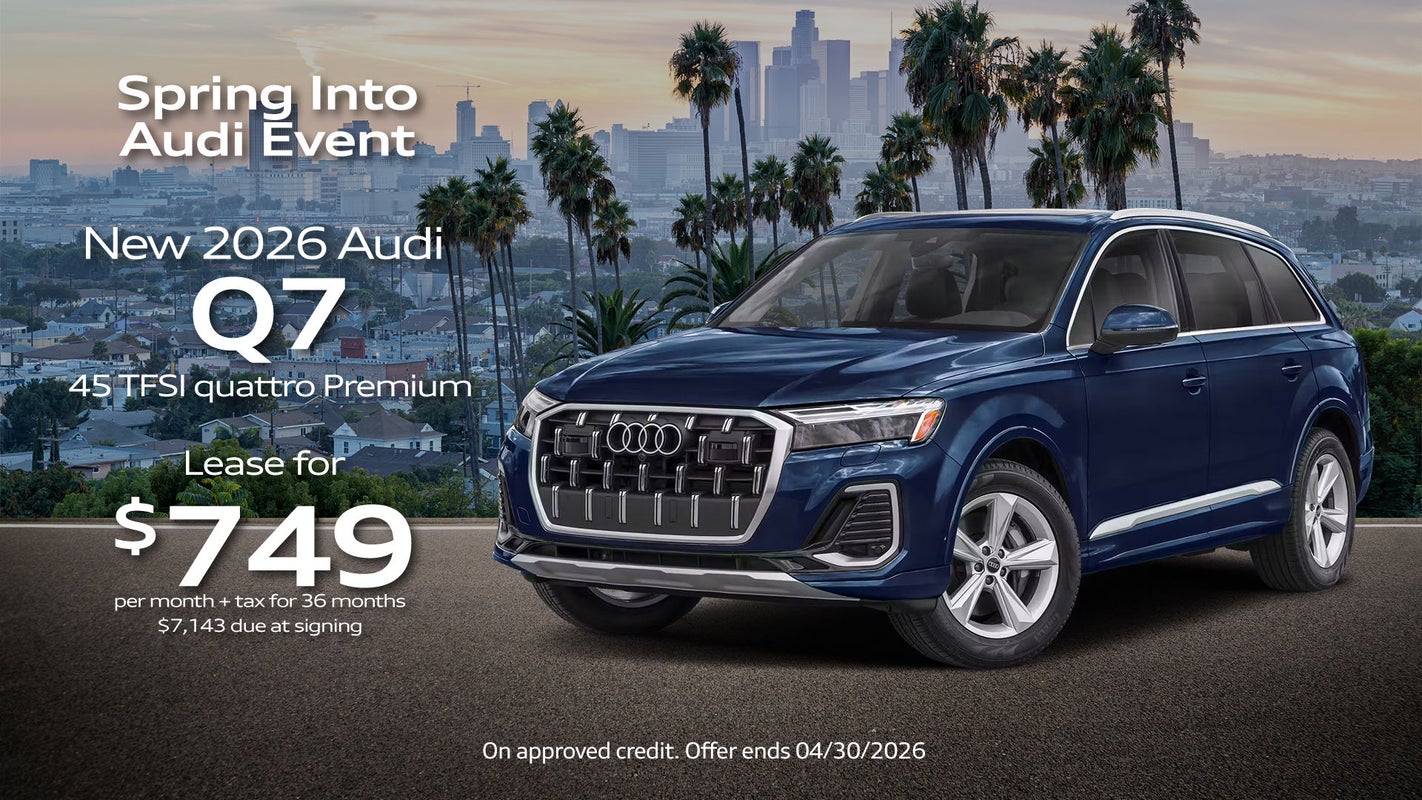 Audi Specials & Finance Offers | Audi Downtown LA