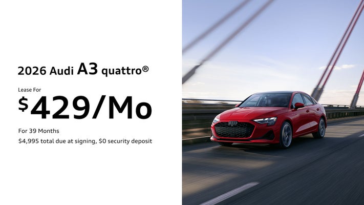Audi Specials & Finance Offers | Audi Queens