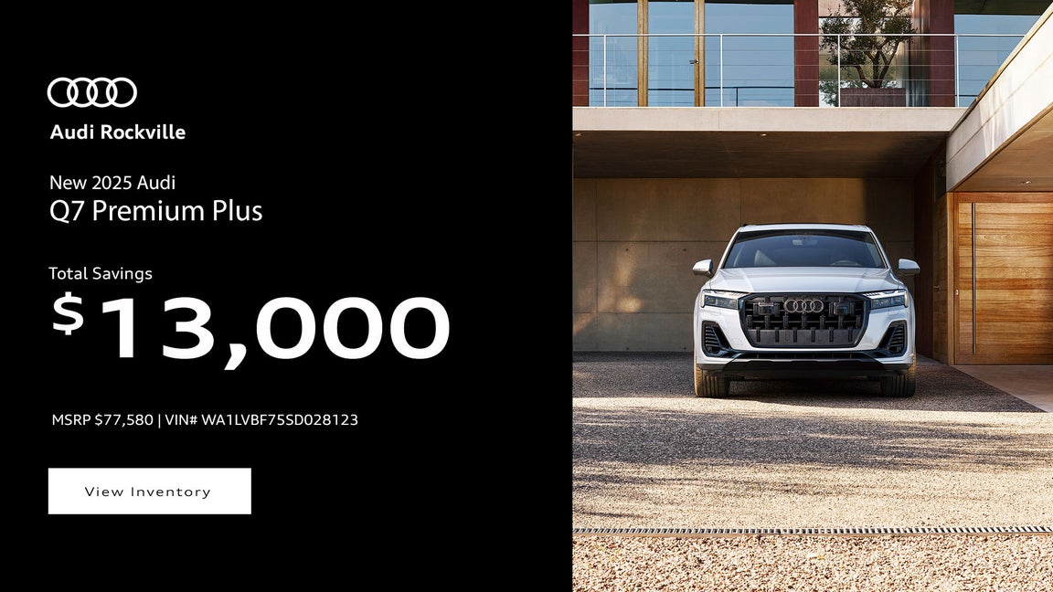 Audi Rockville - New Audi & Used Cars Dealer in Rockville