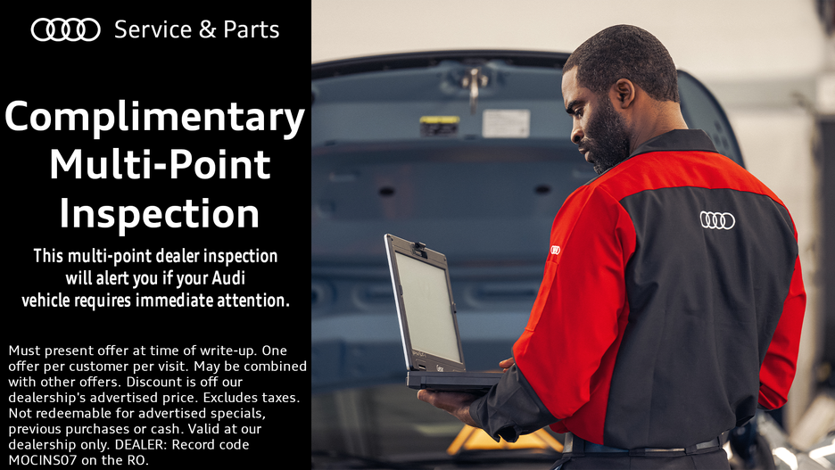 Audi Service and Parts Specials | Audi Boise