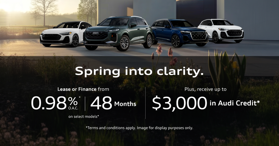 Audi Lease & Finance Offers in Toronto | Audi Midtown Toronto