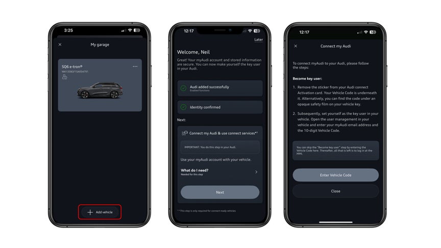 myAudi Vehicle Functions | Audi USA