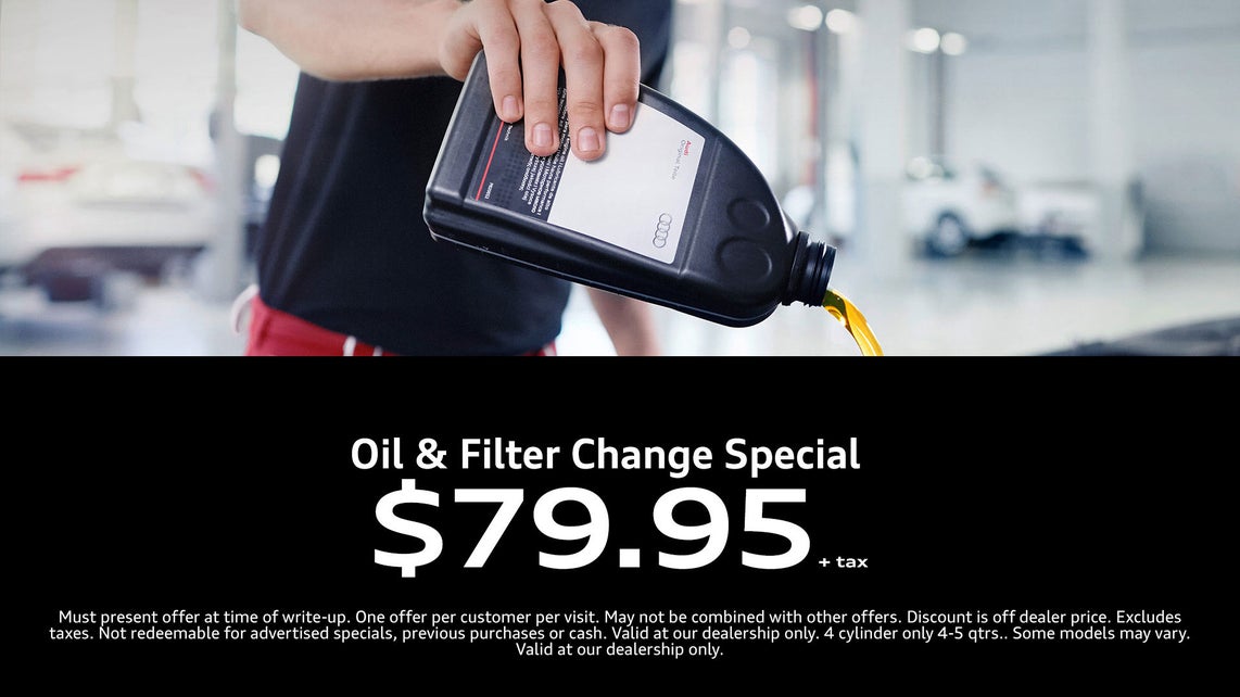 Audi Service and Parts Specials | Audi Oxnard